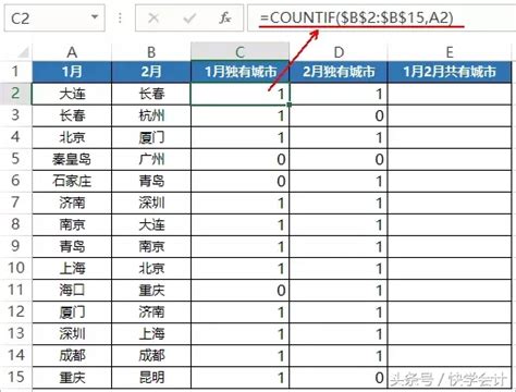 核对两列数据很难Excel四种方法轻松搞定 正数办公