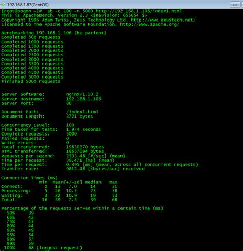 Centos Apache Benchmark Ab Terry