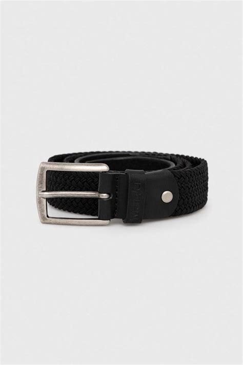 Ремень Wrangler мужской цвет чёрный | ANSWEAR.ua