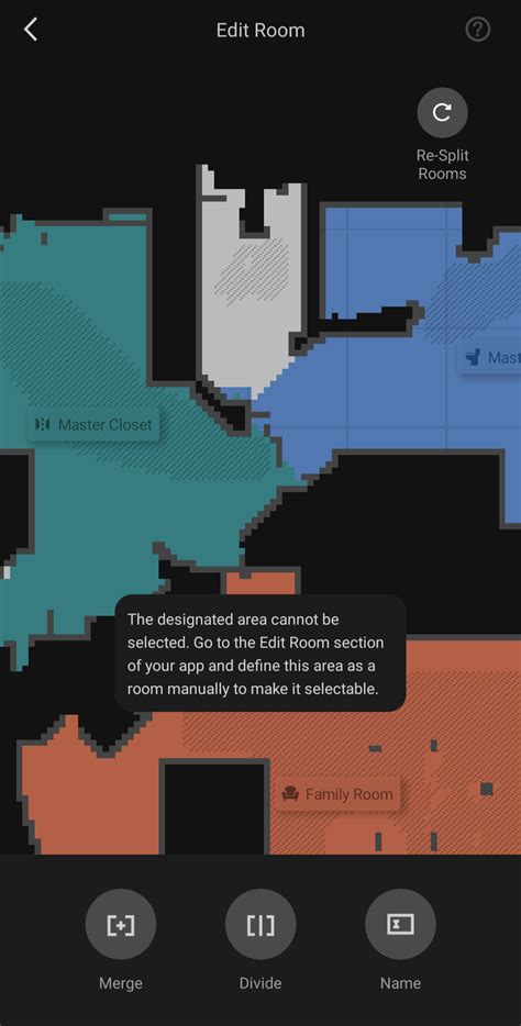 can t edit a room anyone know how to solve this issue with the map