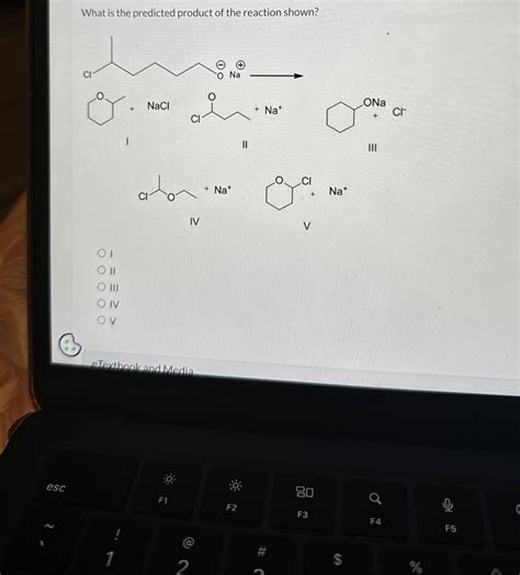 Solved What is the predicted product of the reaction | Chegg.com
