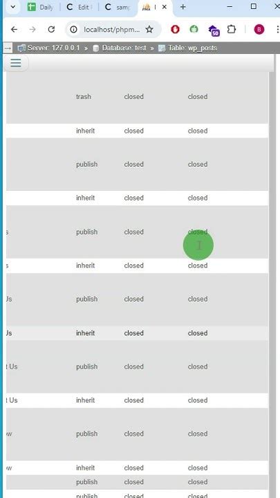 How To Enable Comments Options Via Phpmyadmin Using Mysql Query In Wordpress Shorts Wordpress