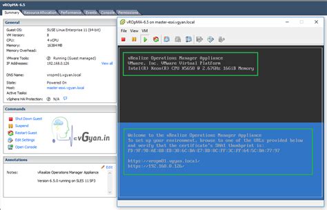 Vrealize Part 1 Deploy Vrealize Operations Manager 65