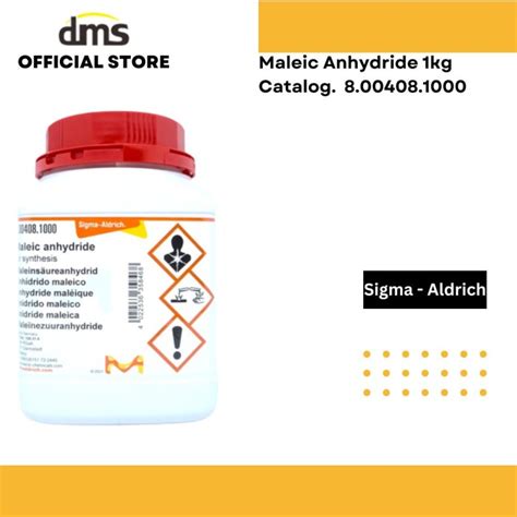 Jual Maleic Anhydride 1kg Sigma Aldrich Kab Sidoarjo Dmslab