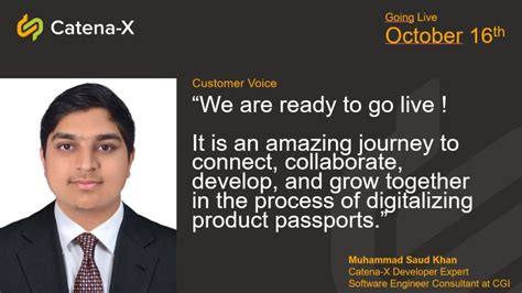 Saud Khan On Linkedin Catenax Cgi Digitalproductpassport Sustainability