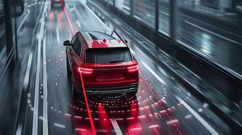 Premium Photo Autonomous Vehicles Seamlessly Navigating Traffic