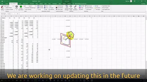 Excel Draw V5 Training Part 2 Advance Objects Opening Dxf In Excel Excel Draw V5 Training Part 2 Advance Objects Opening Dxf In Excel