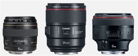 Сравнение 85-мм объективов Canon: f/1.2, f/1.4 и f/1.8