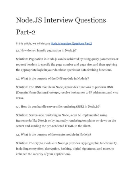 Nodejs Interview Questions Part 2pdf
