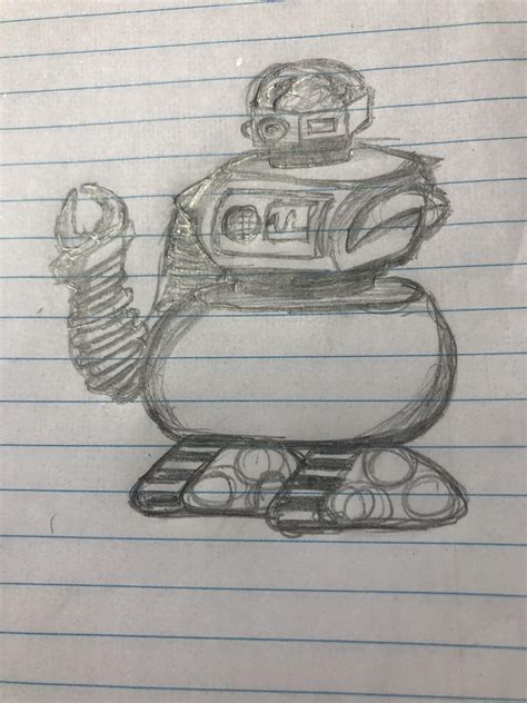 Robobrain From Fallout R Sketch
