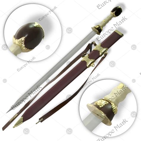 Gladiator Maximus Gold Finish Sword Replica
