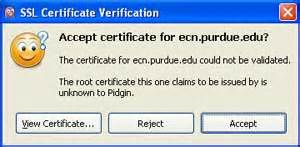 Pidgin Purdue IT Client Support Services Engineering Polytechnic And Science