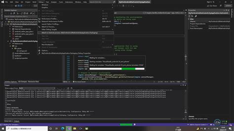 How To Debug Andoid Native Activity Application In The Android Emulator Microsoft Qanda