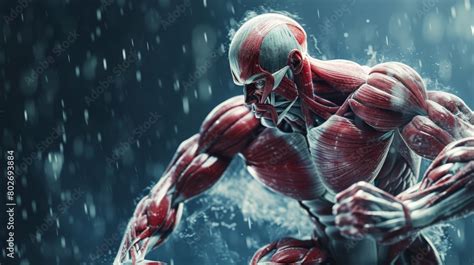 3d Rendering Image Demonstrating The Effects Of Muscle Fatigue Including Decreased Force