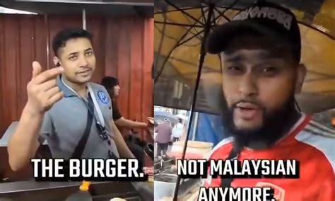 Netizen Bengang Warga Bangladesh Selamba Jual Burger Ramly Tepi Jalan