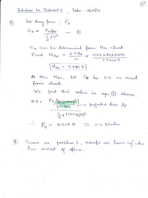 Tut 1 Solution Pdf