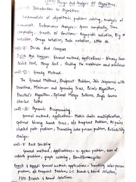 daa unit 1 pdf