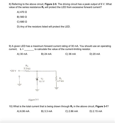 Solved Figure 2-58) Referring to the above circuit, Figure | Chegg.com