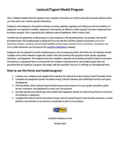 loto model program descargar gratis pdf safety