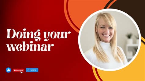 Doing Your Webinar YouTube