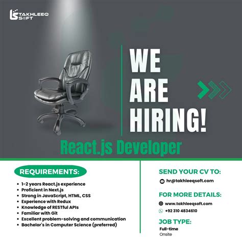 Takhleeq Soft On Linkedin Hiring Jobhiring Jsdeveloper Developer