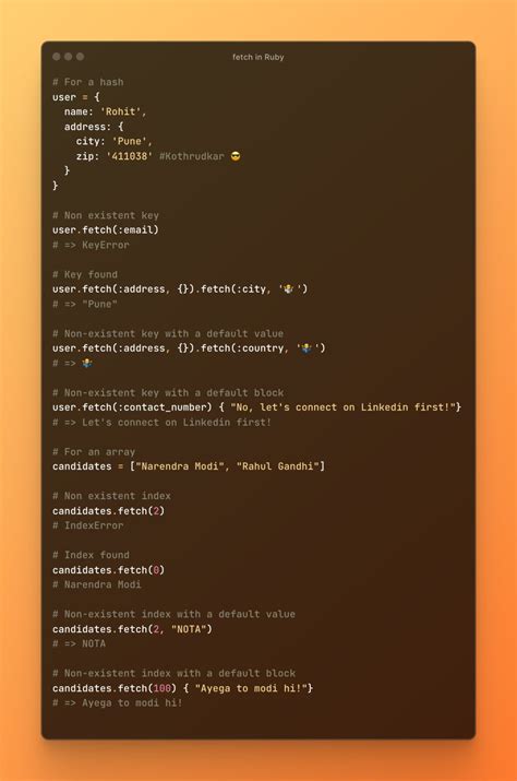 Day 18 Of 50 Coding Tips For Ruby Javascript And React 💻 Arrayfetch