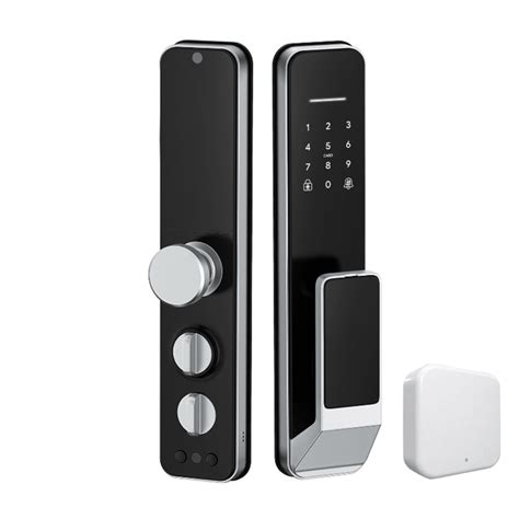 5 In 1 Smart Front Door Lock Push Pull With Bluetooth Fingerprint Smart Door Locks Australia