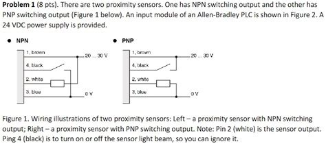 Solved Problem 1 8 Pts There Are Two Proximity Sensors