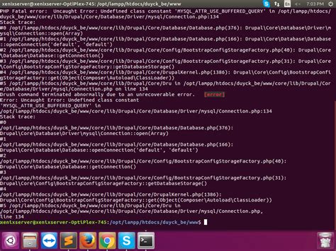 Not Able To Run Drush In Drupal 8 Ubuntu Stack Overflow