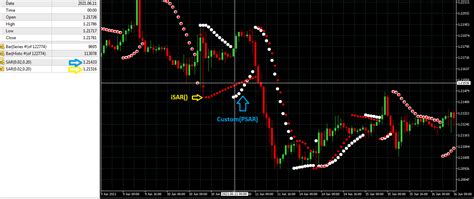 Technical Indicator Call Vs Custom Indicator Call Isar Vs Psar Of