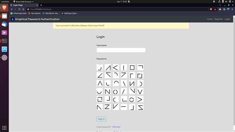 GitHub Krutiwalko Graphical Password Authentication
