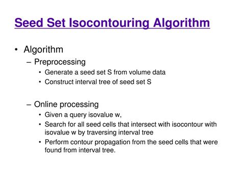 Ppt Lecture 4 Isosurface Extraction Powerpoint Presentation Free
