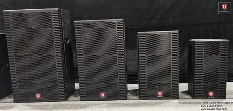 T I PRO Audio Waterproof Stage Sound Equipment Inch Two Way PA System Full Range Speaker