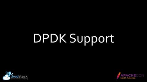 Nicolas Vazquez Open Vswitch With Dpdk On Cloudstack Ppt