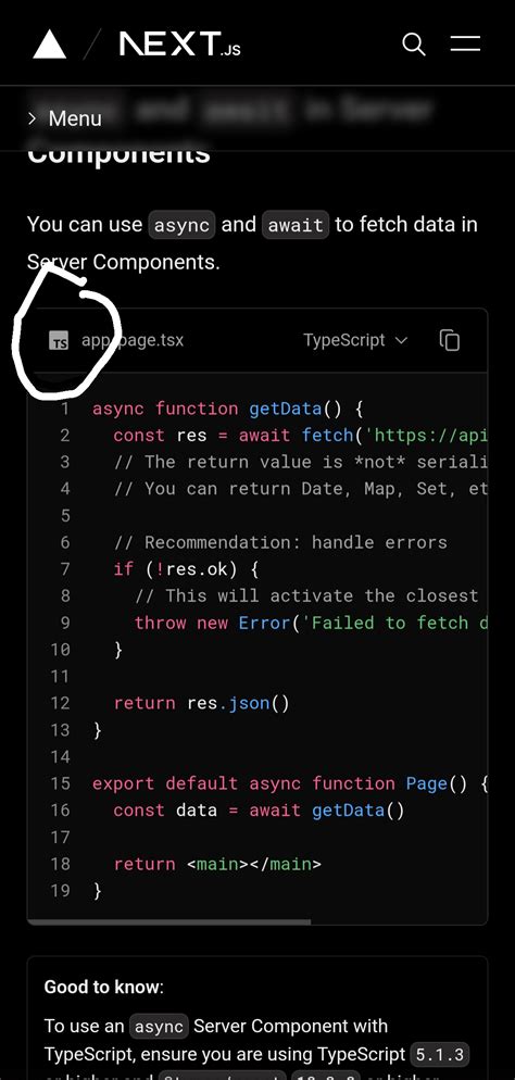 how nextjs docs website add the language icon dynamically in code