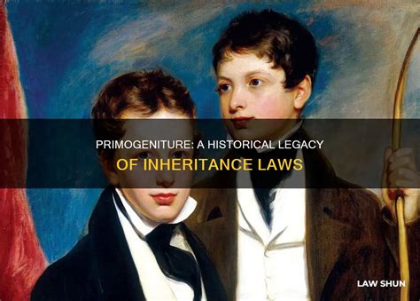 Primogeniture A Historical Legacy Of Inheritance Laws Lawshun