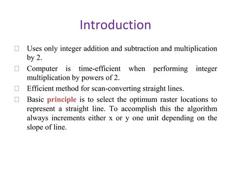 bresenham line drawing algorithm by s l sonawane pdf