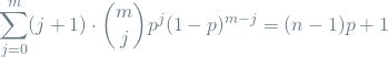 Binomial Distribution Mean and Variance Formulas (Proof) - Probabilistic World