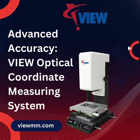 Advanced Accuracy View Optical Coordinate Measuring System View Mm