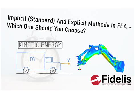 Implicit Standard And Explicit Methods In Fea Which One Should You