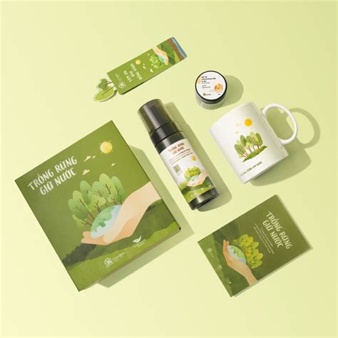 Set Quà Trồng Rừng Cỏ Mềm Hợp Tác Cùng Hạnh Phúc Xanh