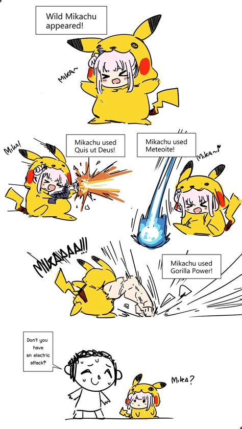 Sensei Pikachu Doodle Sensei And Mika Pokemon And More Drawn By Sesield Danbooru