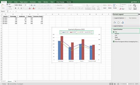 How To Create A Combo Chart In Excel Downloadable Template
