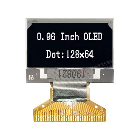 Inch White Passive Matrix OLED Display SSD Driver LCD Module OLED And