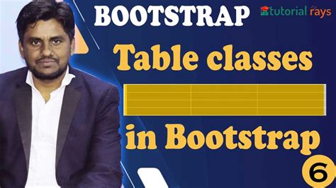 6 Bootstrap Table Classes Bootstrap 5 Tutorial With Table Designs