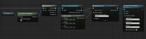 what s the best way to attach actors to another actor r unrealengine