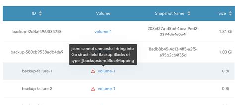 BUG Mapping Of Error Messages To User Friendly Error Messages On UI For Backup Retrieve
