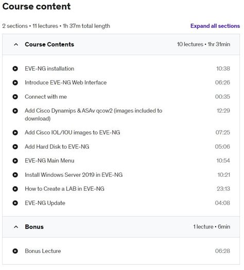eve ng lab training course with configuration for beginners icttube