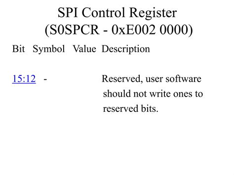 serial peripheral interface spi ppt operating systems computer software and applications