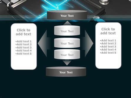 Computer Processor Chip Presentation Template For PowerPoint And Keynote PPT Star